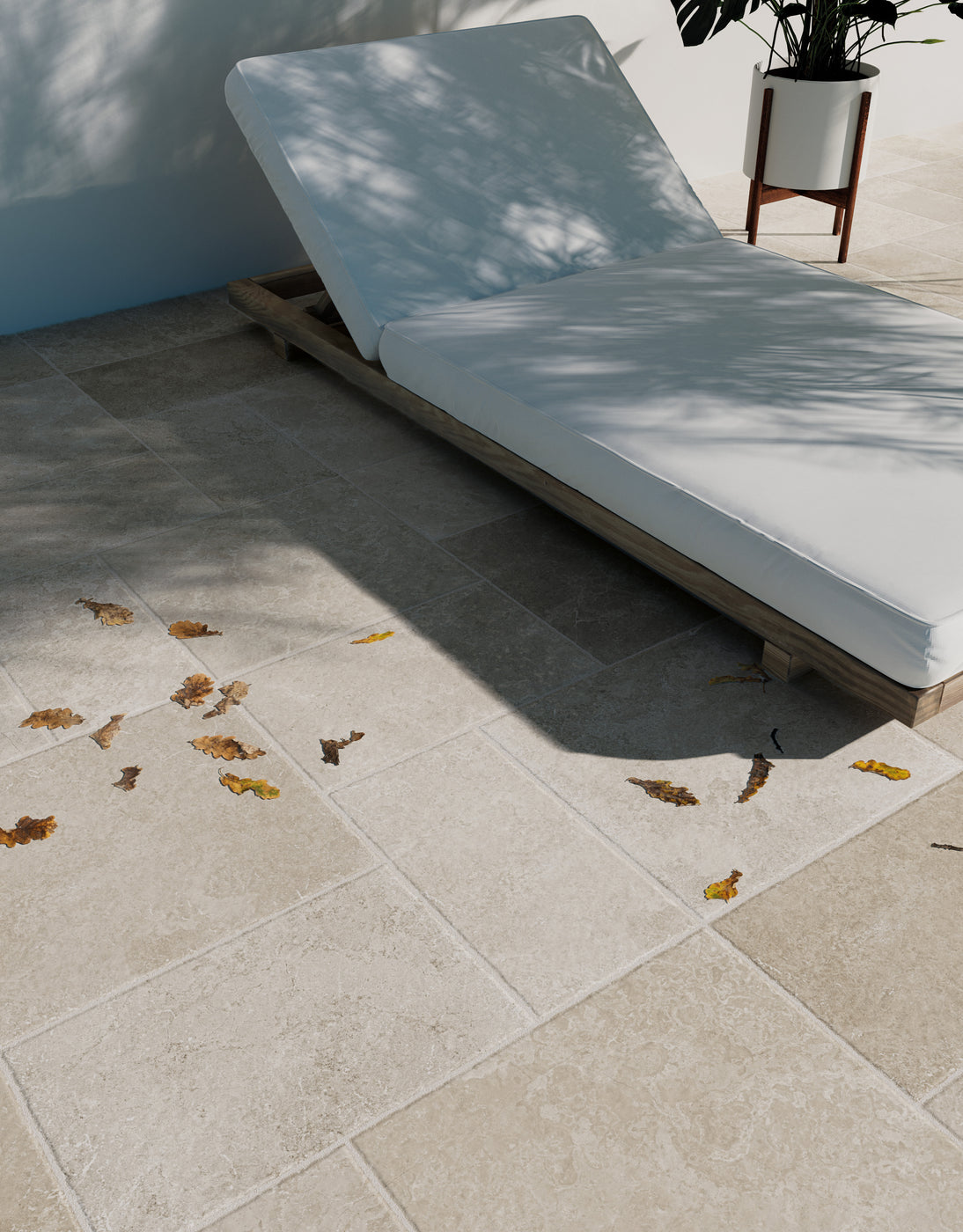 Levante Natural Tumbled Stone Effect Porcelain Tiles — TILEJOB.CO.UK