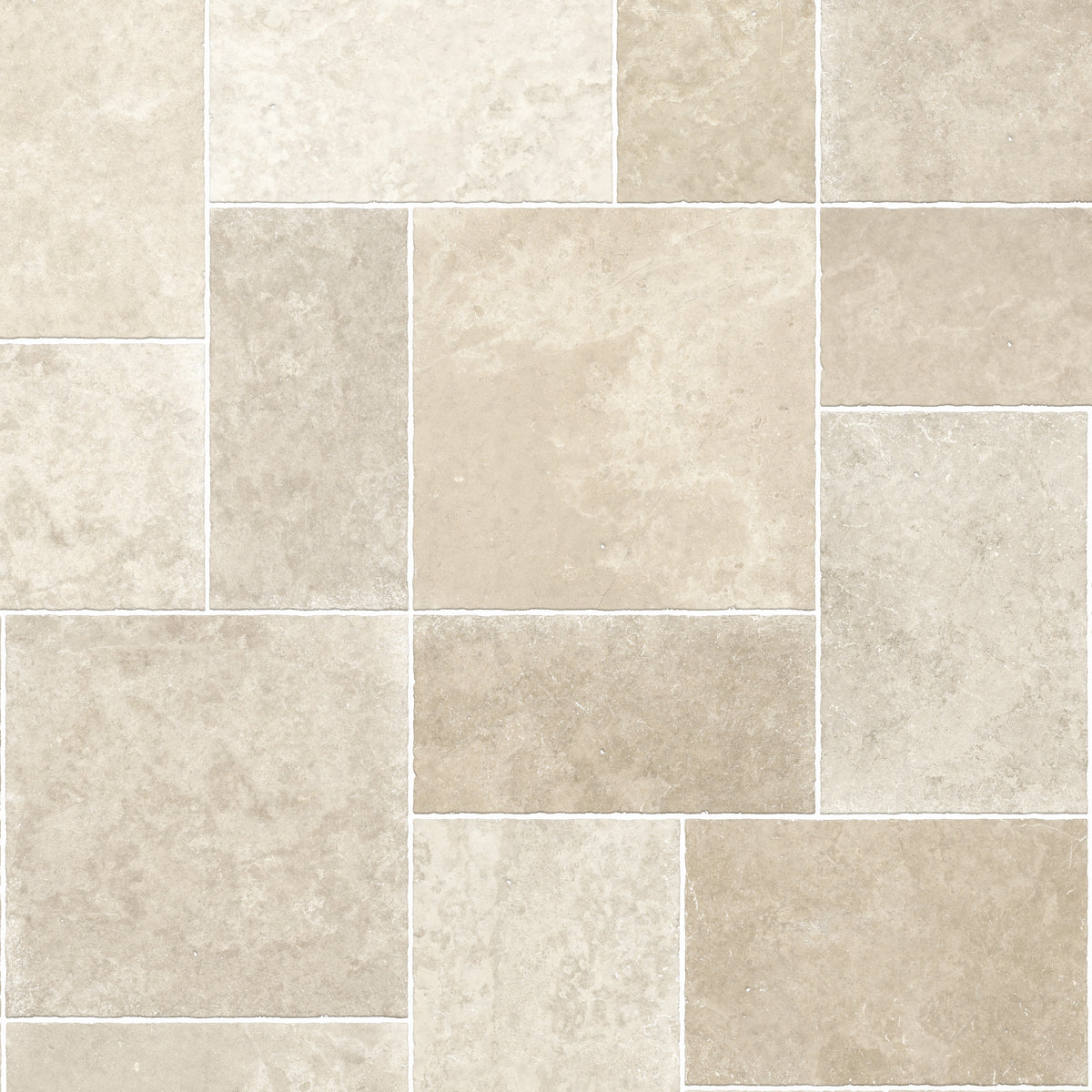 Levante Natural Tumbled Stone Effect Porcelain Tiles — TILEJOB.CO.UK